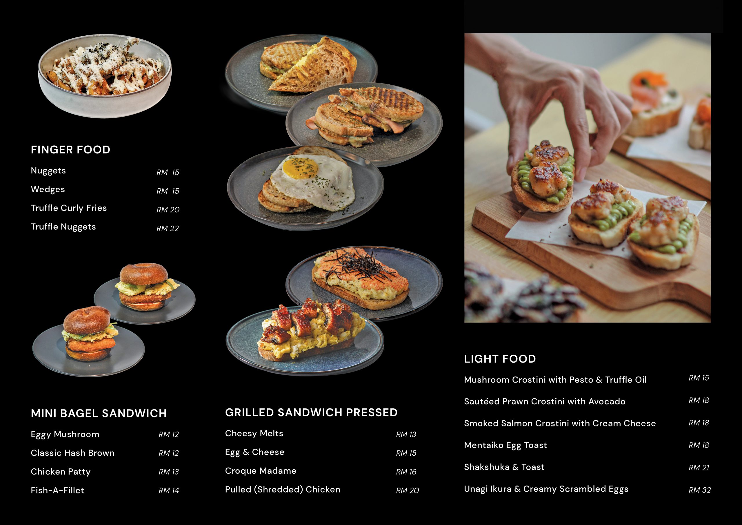 Menu - Frank Laurent Coffee Roasters